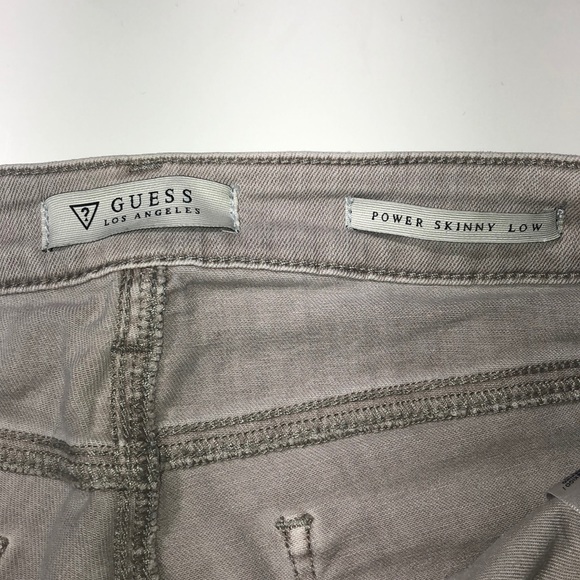 Guess | Jeans | Guess Power Skinny Low Sand Color Jeans | Poshmark